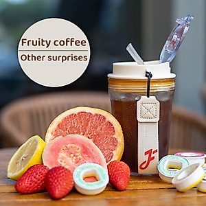 sipperment Water Bottle with Straw, 450ml Air Water Bottle Air Starter Set Drinking Bottles with 5 Flavour Pods 0 Sugar, BPA Free, Leak-proof