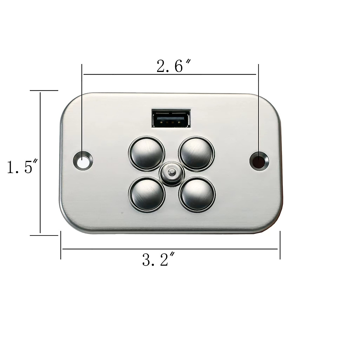 Uetmulik Power Recliner Lift Chair Raffel Systems 5 Button 5 Pin Hand Control Model CTR UR2 08 BA Replacement with USB