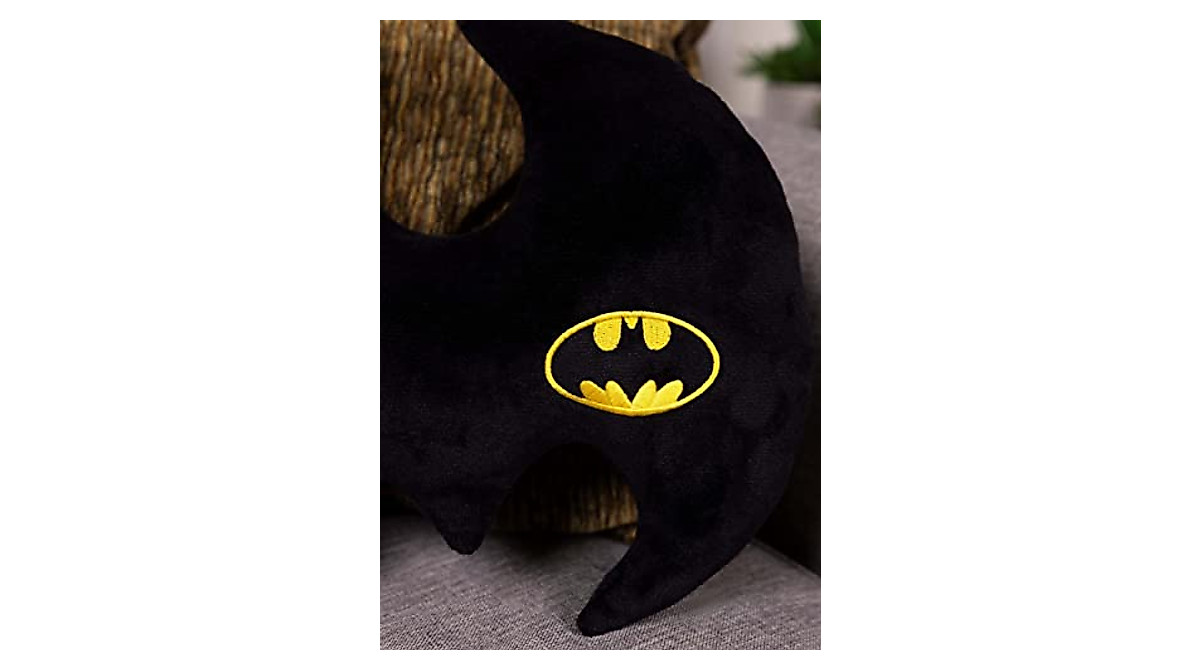 Fun Costumes Plush Batman Bat Pillow - Standard Size for Fans
