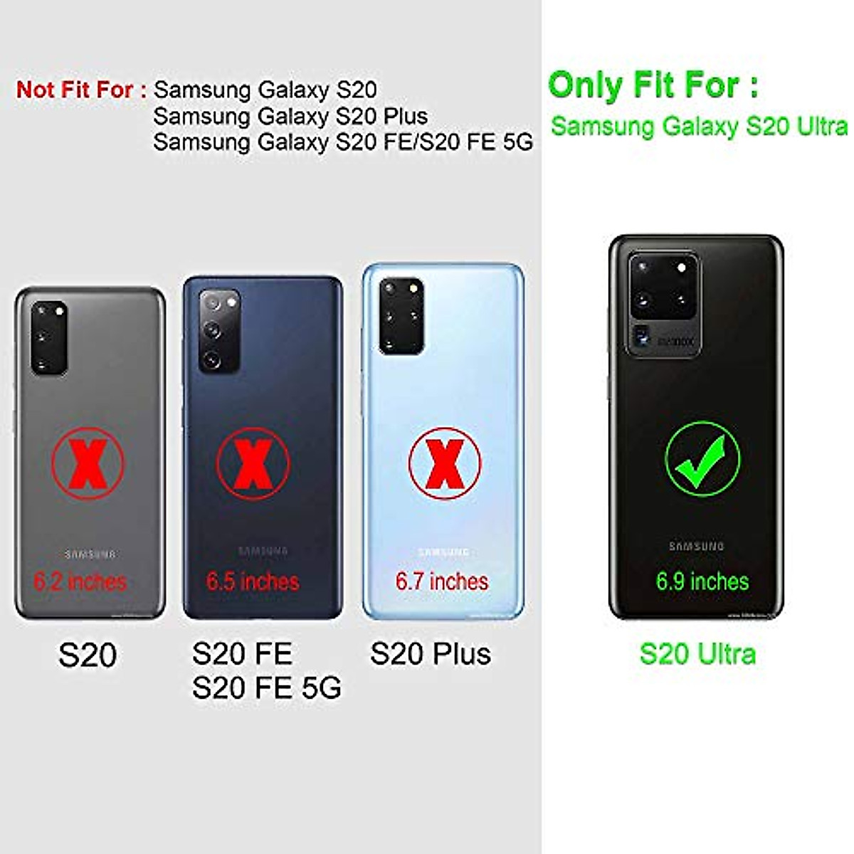 Gritup for Samsung Galaxy S20 Ultra Case with Slide Camera Cover, Build in 360° Rotating Ring Kickstand [Military Grade] Protective Case for Galaxy S20 Ultra 5G, Blue
