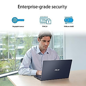 ASUS ExpertBook B1 15.6” Business Laptop, Intel® Core™ i7-1255U Processor, 16GB RAM, 512GB SSD, WiFi 6, Windows 11 Pro, B1502CBA-XS74