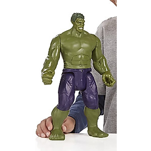Titan Hero Tech Electronic Hulk 12 Inch Tall Action Figure