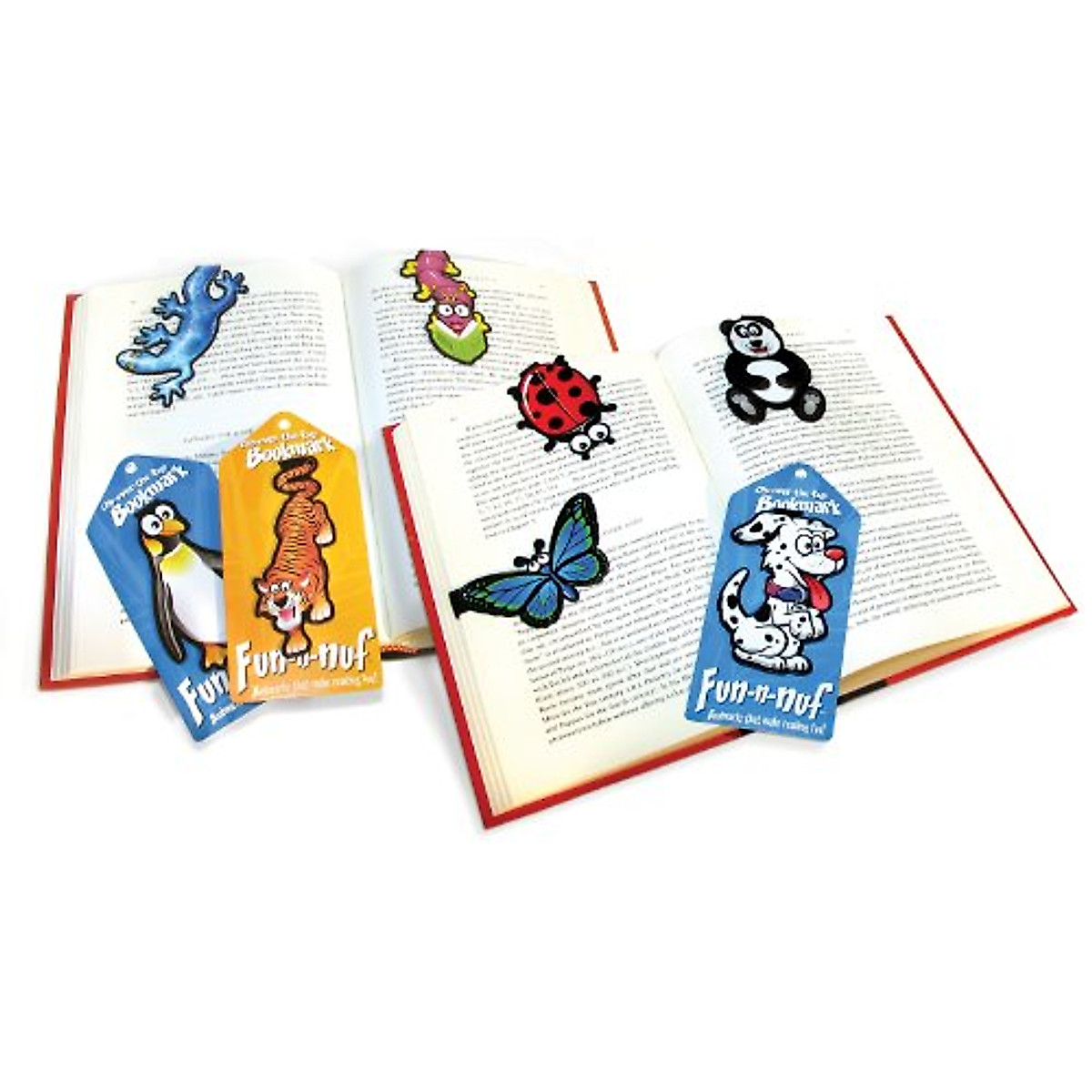 Panda Bulk Bookmarks for Kids Girls Boys - Set of 10 - Animal Bookmarks Perfect for School Student Incentives Birthday Party Supplies Reading Incentives Party Favor Prizes Classroom Reading Awards!