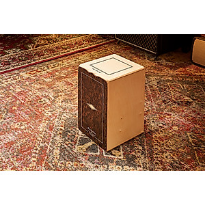 Meinl Artisan String Cajon with Canyon Burl Frontplate / Baltic Birch Body - MADE IN SPAIN - Seguiriya Line, 2-YEAR WARRANTY (AESELCB)