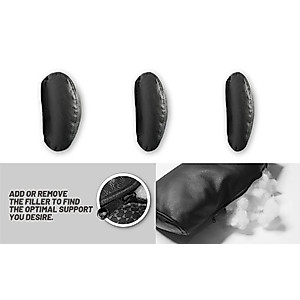 BOWERBIRD Leather Recliner Head Pillow -Head and Neck Pillow-Headrest Cushion for Neck Pain Relief and Cervical Support