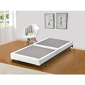 Mattress Solution Fully Assembled Low Profile Split Wood Traditional Boxspring/Foundation, Queen, Tomorrow Dream Collection
