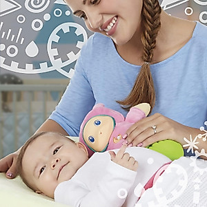 Playskool Lullaby Gloworm - Baby and Infant Toys 0-6 months Soft Cuddly Stuffed Toy Plays Soothing Calming Lullabies For Sleep With Gentle Glow in Purple