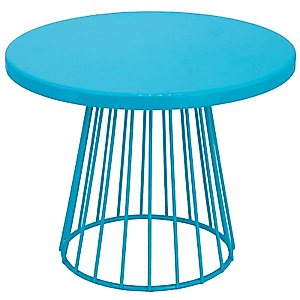 WeiteShow Party Cake Stand for Dessert Table- Cake Holder- Round Cake Stand or Cup Cake Stand,blue-10”