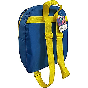 Ruz Sponge Bob Toddle Boy 12 Inch Mini Backpack (Blue-Yellow)
