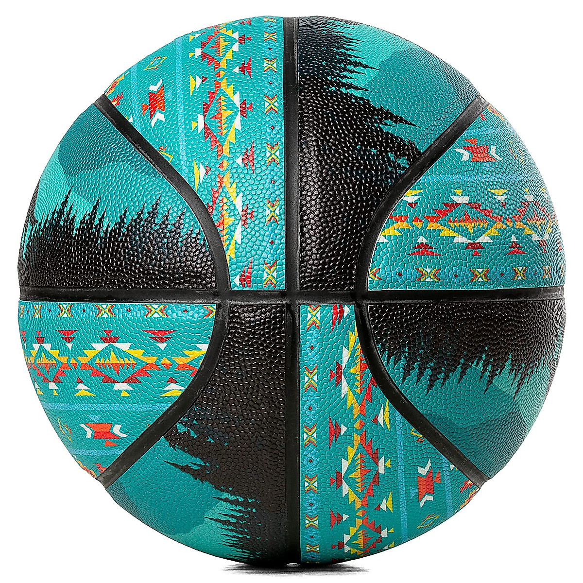 Nu Trendz Indoor-Outdoor Basketball 29.5", Composite Leather Basketball Size 7 Adult, Training Ball Team Basketball for Men and Women