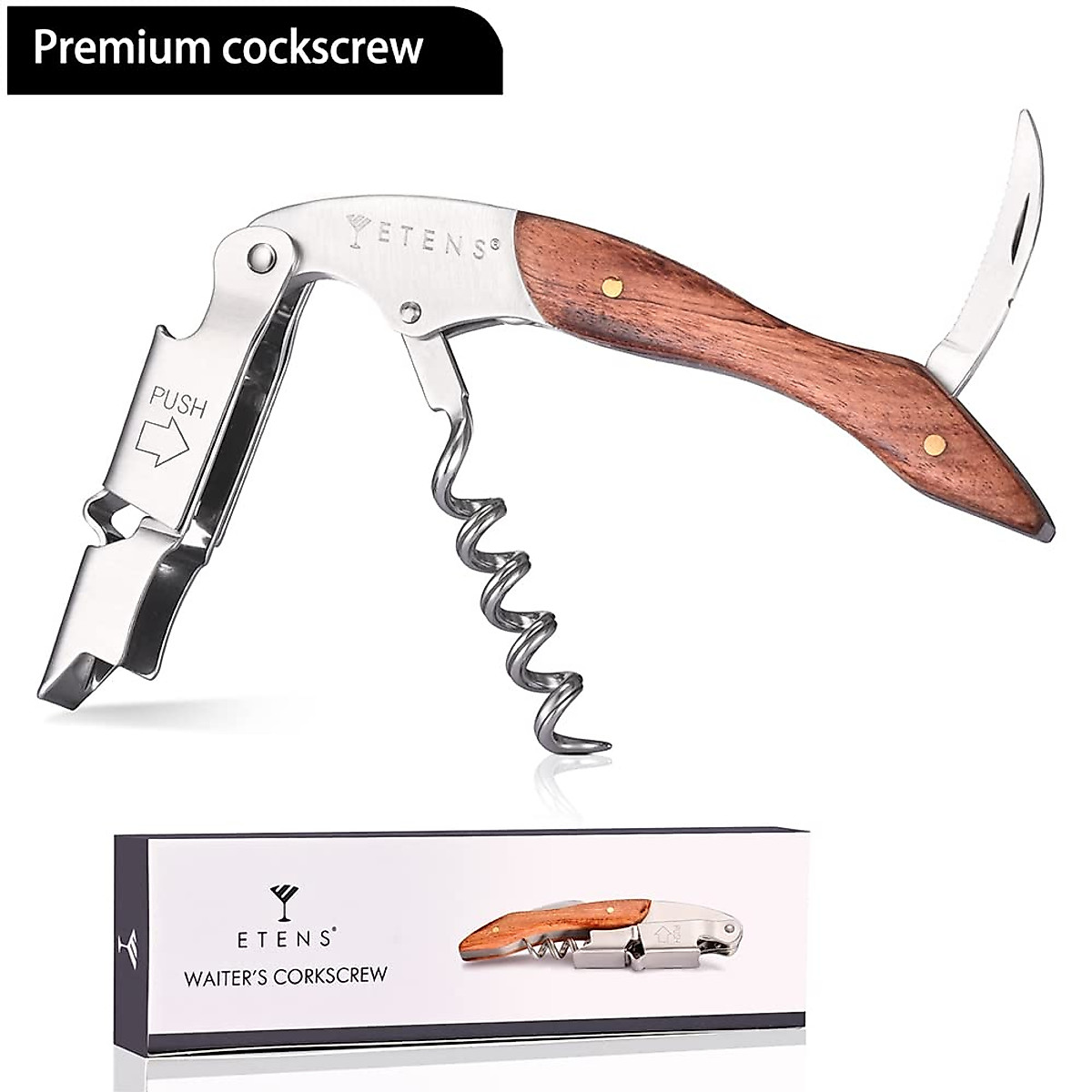 Etens Mixology Bartender Kit, House Warming Gifts New Home Bar Accessories | Cocktail Shaker Set Martini Bar Tools Sets | Drink Mixing Mixer Bartending Barware | Housewarming Gifts for New House