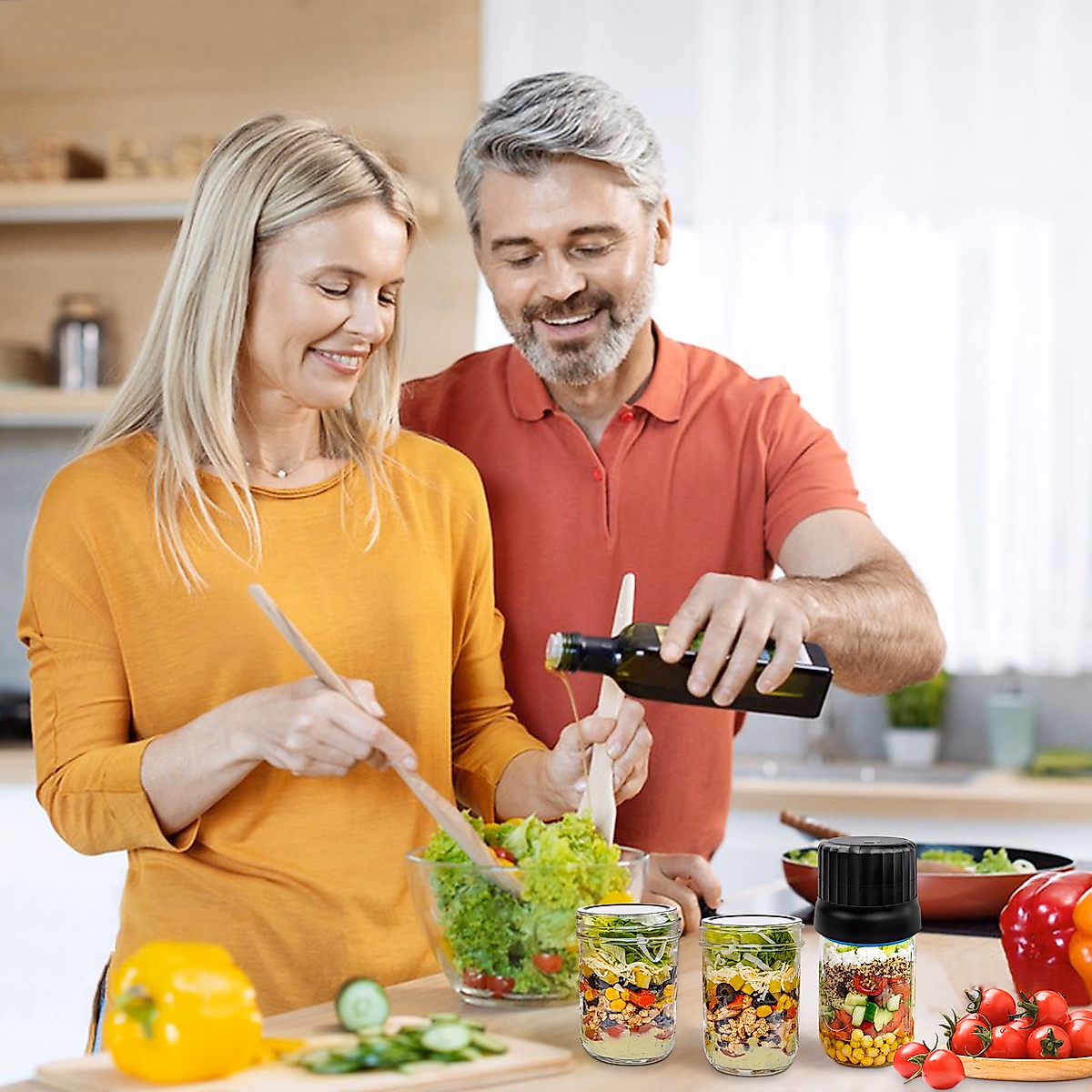 Electric Mason Jar Vacuum Sealer Cordless Vacuum Sealer Kit with 30 Wide & 30Pcs Regular-Mouth Lids Automatic Vacuum Sealer for Canning Jars Vacuum Sealer for Jars Food Fresh and Fermentation