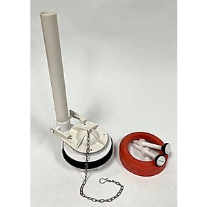 Champion 4 Flush Valve Replacement Assembly for Two Piece Toilet Comes with Nylon Bolts and Nuts
