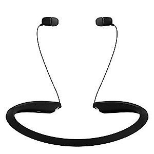 LG TONE Flex Wireless Bluetooth Stereo Neckband Earbuds HBS-XL7 - 32-Bit Hi-Fi DAC, Meridian Audio, Black