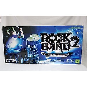 Rock Band 2 Wireless Drum Set - Xbox 360