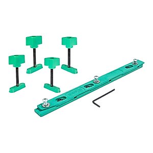Microjig DV-360ZP750B1 Zeroplay 360-Degree Adjustable Versatile Accurate and Easy to Use Sled Kit compatible with T and U shaped Miter Bars
