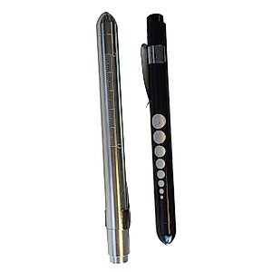 OKUMEYR 2pcs Medical Pen Light Penlights for Nurses Pocket Pen Light Nurse Inspection Torch Rechargable Flashlight Pupil Light Pen LED Nurses Rechargeable Flash Light Rechargeable LED Red