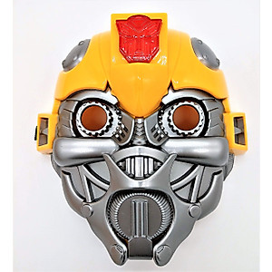 DYNAMIS Bumblebee Mask/Bumblebee Talking LED Face Mask