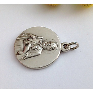 I G J Medal of Saint Jude Thaddeus the Apostle with Chain - The medals of the Patron Saints