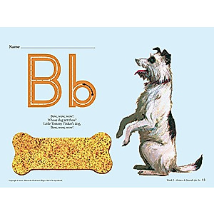 Letters and Sounds for 3s - Abeka 3 Year Old Alphabet Recognition Reading Program Student Work Book