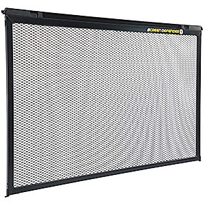 Lippert Components 859794 Screen Defender RV Entry Door Aluminum Screen Protector, 30-inch, Gray