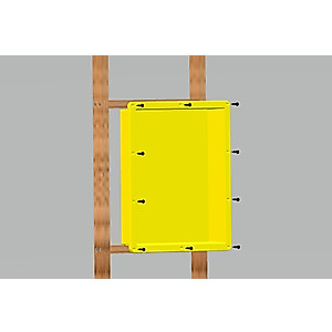 Uni-Green Tile Shower Niche Recessed Square inside dimension 14" ×14" × 4" D Shower Shelf for Bathroom Niche Storage and Built In Shower Shelf