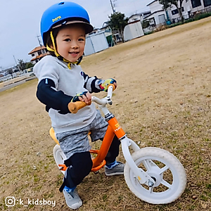 Fingerless Gloves Kids Bike Gloves for Balanced Bike Mountain Bicycle Biking - Fingerless Toddler Kids Cycling Gloves with Extra Protective Cushions - Riding Gloves for Girl Boy