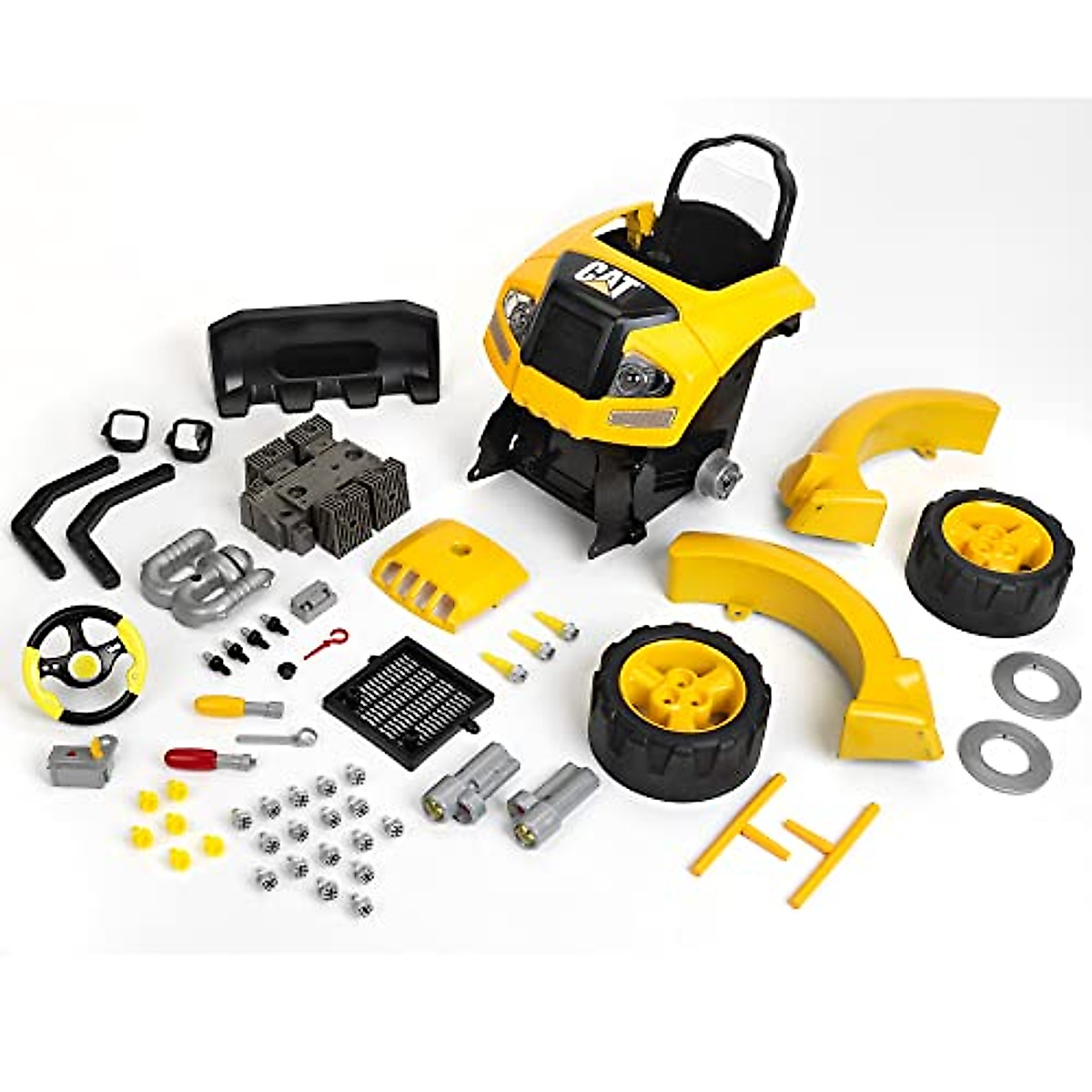 Klein Theo Caterpillar Truck Engine Premium Toys for Kids Ages 3 Years & Up