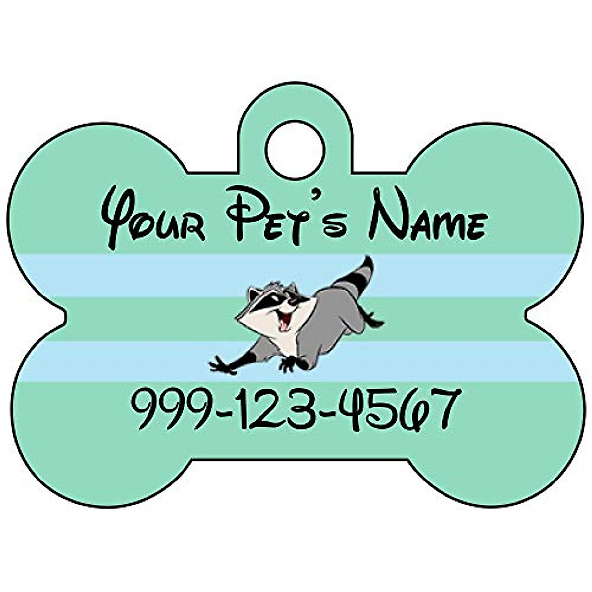 Meeko | Pocahontas Pet Id Dog Tag | Personalized for Your Pet