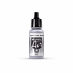 Vallejo Model Air 71063 Silver RLM01 (17ml)