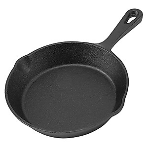 DHTDVD Mini Non-Stick cast Iron Pan Stone Layer Frying Pan Pan Small Frying Egg pan Using Gas and Induction Cooking