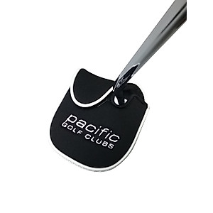 LEFT HANDED PUTTER HEADCOVER John 3:16 Pacific Golf Clubs Golf Putter Headcover (LH) Standard Mallet Size Bible Verse Putters
