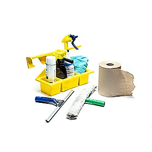 Jokari Universal Rotating Ladder Tray. Hold Tools, Nails, Screws, Paint, Brushes and Accessories. Hook 3 Bucket Shelf On Any Rung For Auto Storage Platform. Little Attachment Caddy, Giant Benefits