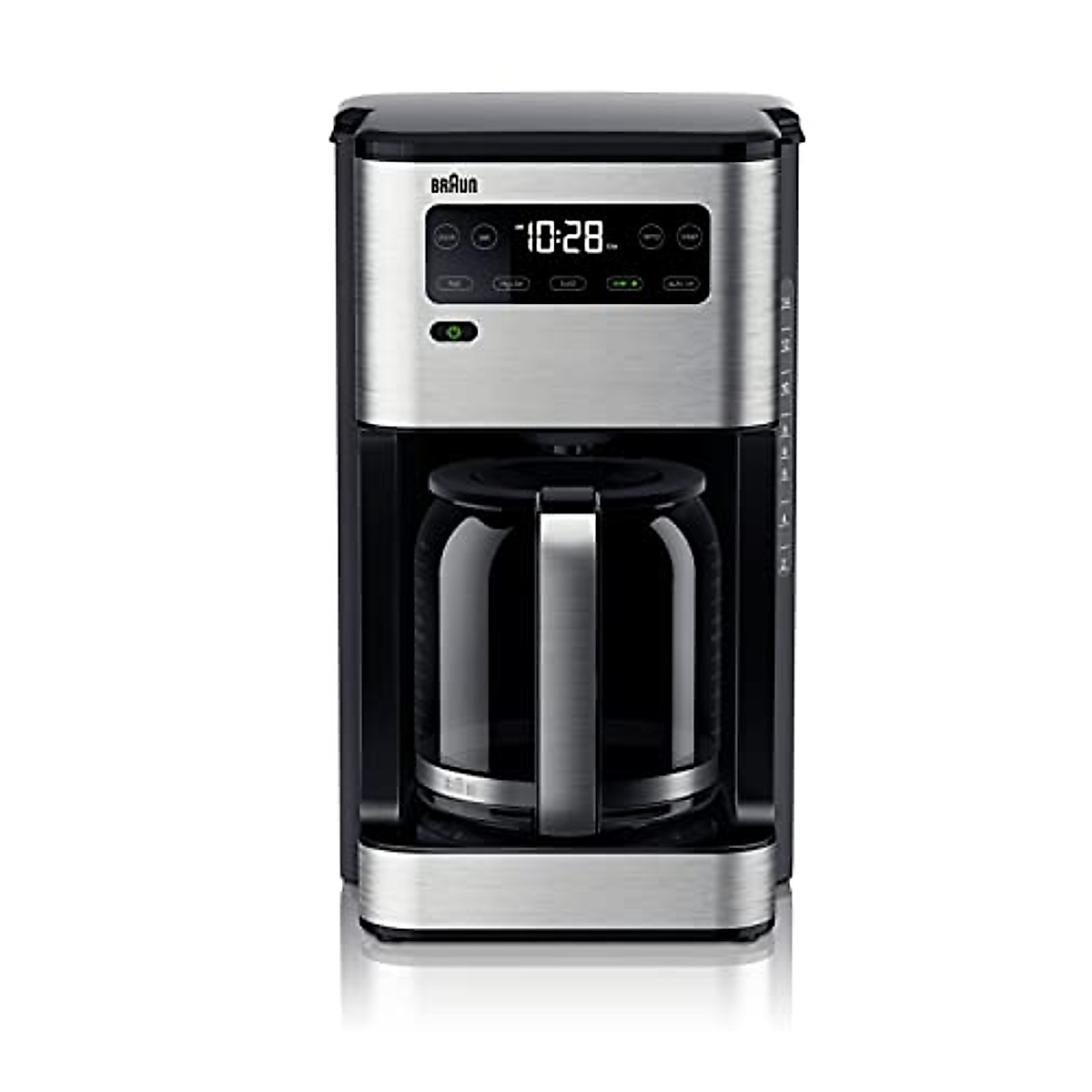 Braun KF5650BK Pure Flavor Coffee Maker, 14 cup, Black