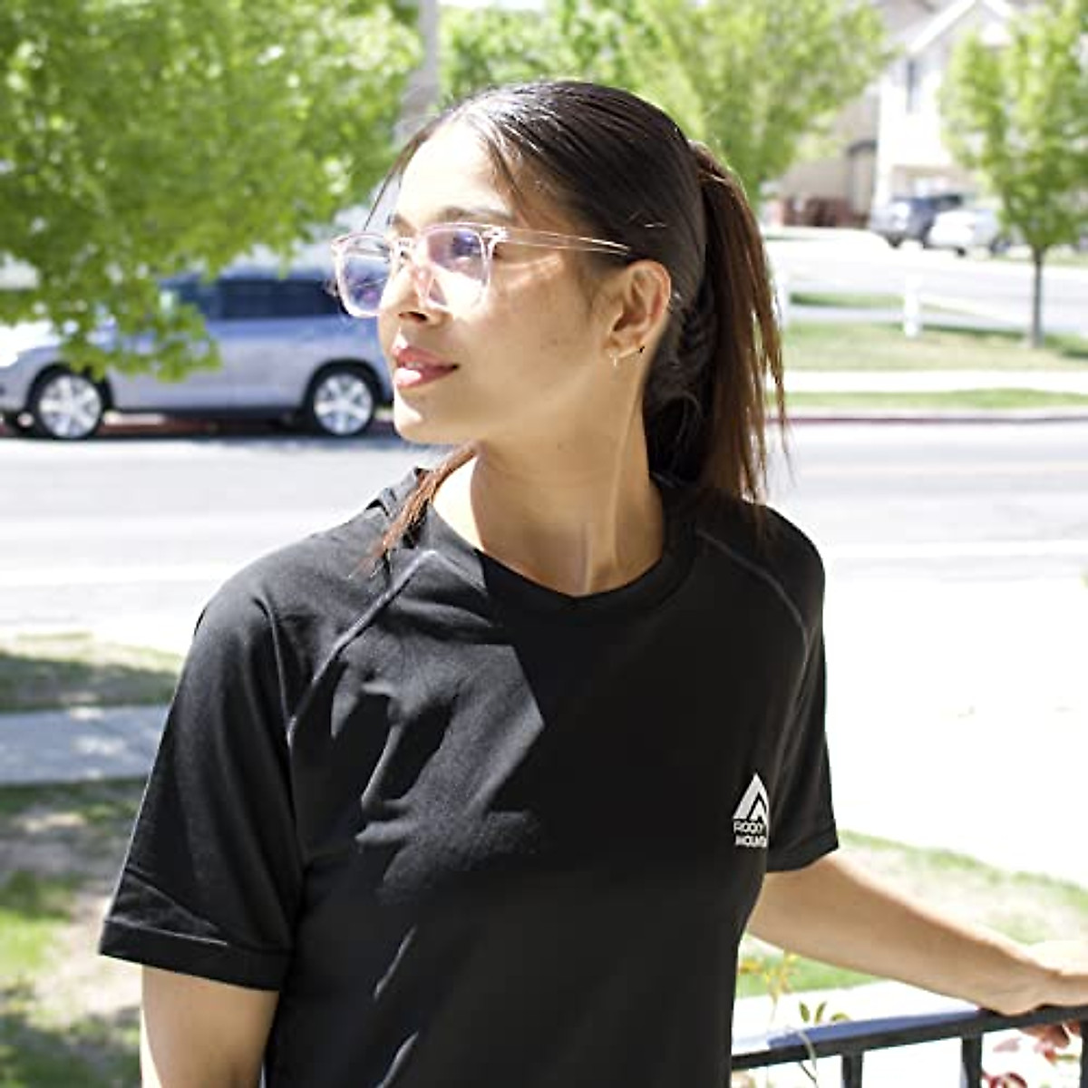 Hypertech X blue light glasses for women, Unisex Blue Light Filter Glasses, blue light glasses men, bluelight glasses mens, mens blue light glasses Pack of 3, glasses for women, Pink, White