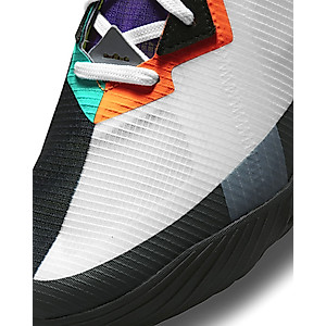 Nike Men's Lebron XVIII Low Greedy White/Black-Iron Grey-Volt (CV7562 100) - 8.5