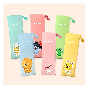 Kakao Talk Kakao Friends Flat Pencil Case Multi-Purpose Pouch (Little Apeach)
