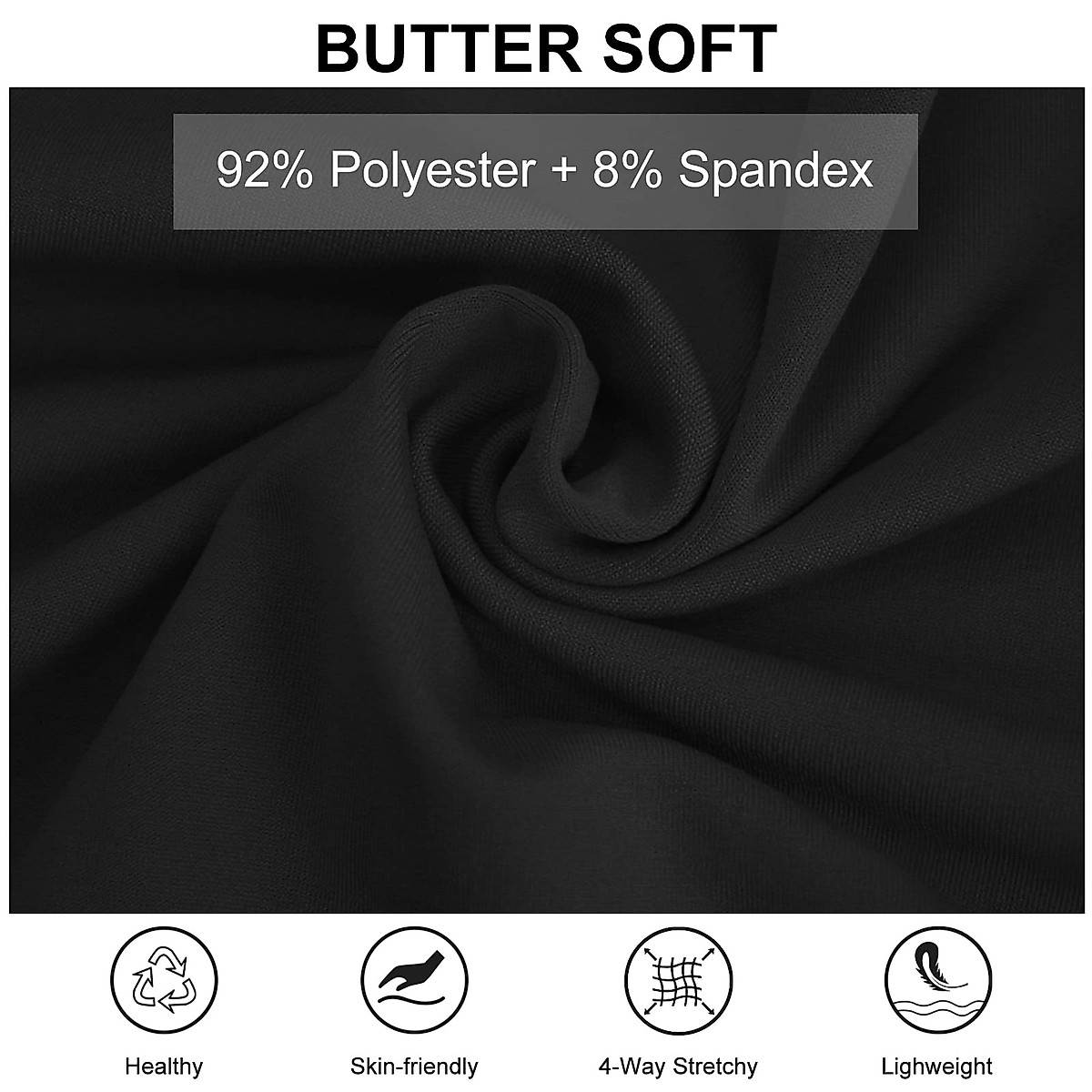 DIBAOLONG Womens Yoga Sweatpants Loose Workout Joggers Pants Comfy Lounge Pants with Pockets Black M