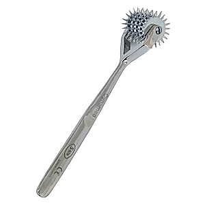 ArTLaB-Premium German Wartenberg Neuro Pinwheel Diagnostic Instrument Sensory Wartenberg Pinwheel 1,3.5,7 Head Strong Wheel Stainless Steel Nerve Tester (5 Head)