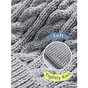 3 Pieces Kids Satin Lined Knit Beanies Winter Hat Child Warm Ski Skull Caps for Girls Boys Baby Toddlers 3-12 Years (Black, Navy Blue, Light Gray,Simple Style)