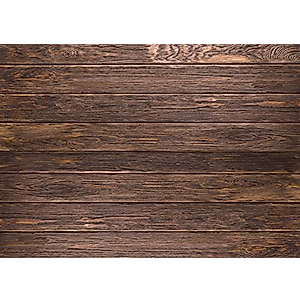 Wood Vinyl Backdrop Spring Easter Wooden Board Wall Portrait Photography Background Baby Shower Birthday Wedding Party Vintage Brown Wood Seamless Backdrop Photo Props 7x5FT