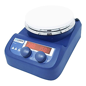 Scilogex Magnetic Hotplate Stirrer, MS-H280-PRO, 5 in. LED Mixer, Lab Hot Plate, up to 280C and 1600RPM, with Individual Heating and Stirring Controls