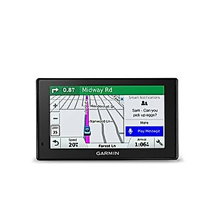 Garmin DriveSmart 51 LMT-S Bluetooth Automotive GPS w/ Lifetime Maps & Traffic (Renewed)