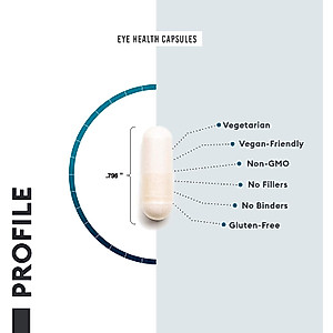 Areds 2 Eye Vitamins - Lutein, Zeaxanthin & Bilberry Extract - Supports Eye Strain, Dry Eyes, and Vision Health - 2 Award-Winning Clinically Proven Eye Vitamin Ingredients - Carotenoid Blend