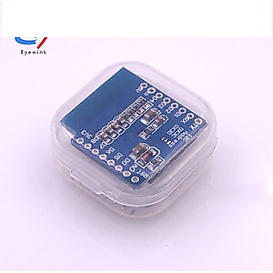 10PCS/LOT 0.66" inch 64X48 IIC I2C OLED LED LCD Dispaly Shield for Arduino Compatible for WeMos D1 Mini