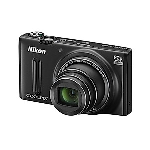 Nikon COOLPIX S9600 16MP WiFi Camera w/ 22x Optical Zoom (Black) (Discontinued by Manufacturer)