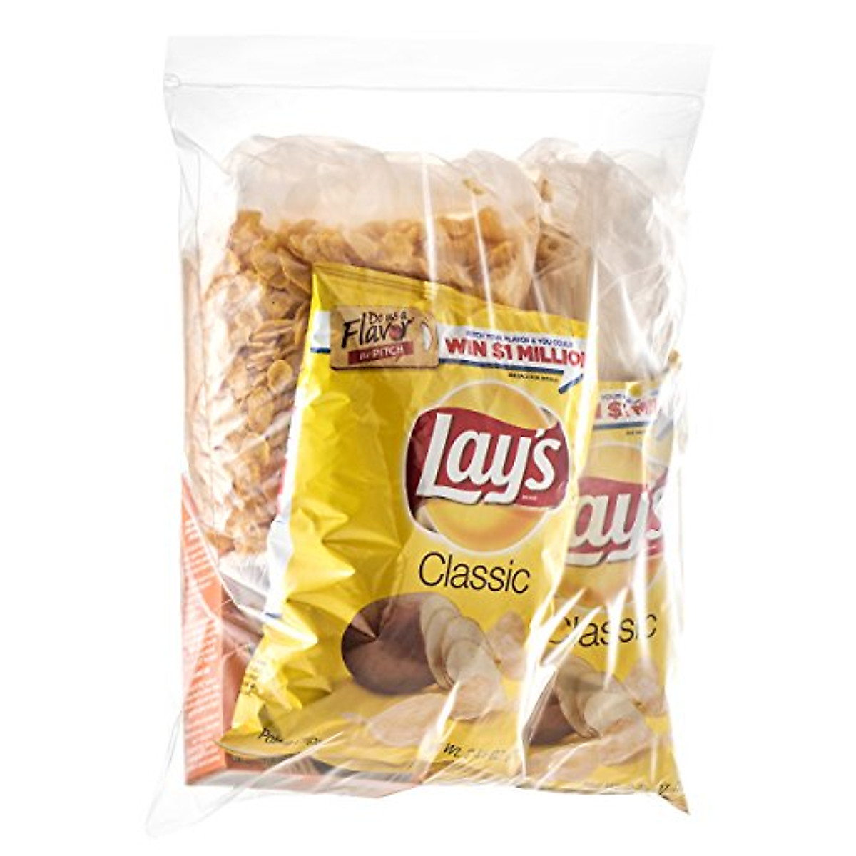 [ 50 COUNT ] Extra Large Jumbo Resealable Bags 10 Gallon – 2 Mill Thick Storage Bags – Great for Travel, Food, Storage & Organization - ZIPPER TOP – Pack of 50 Bags– Size 24 x 24 Inches