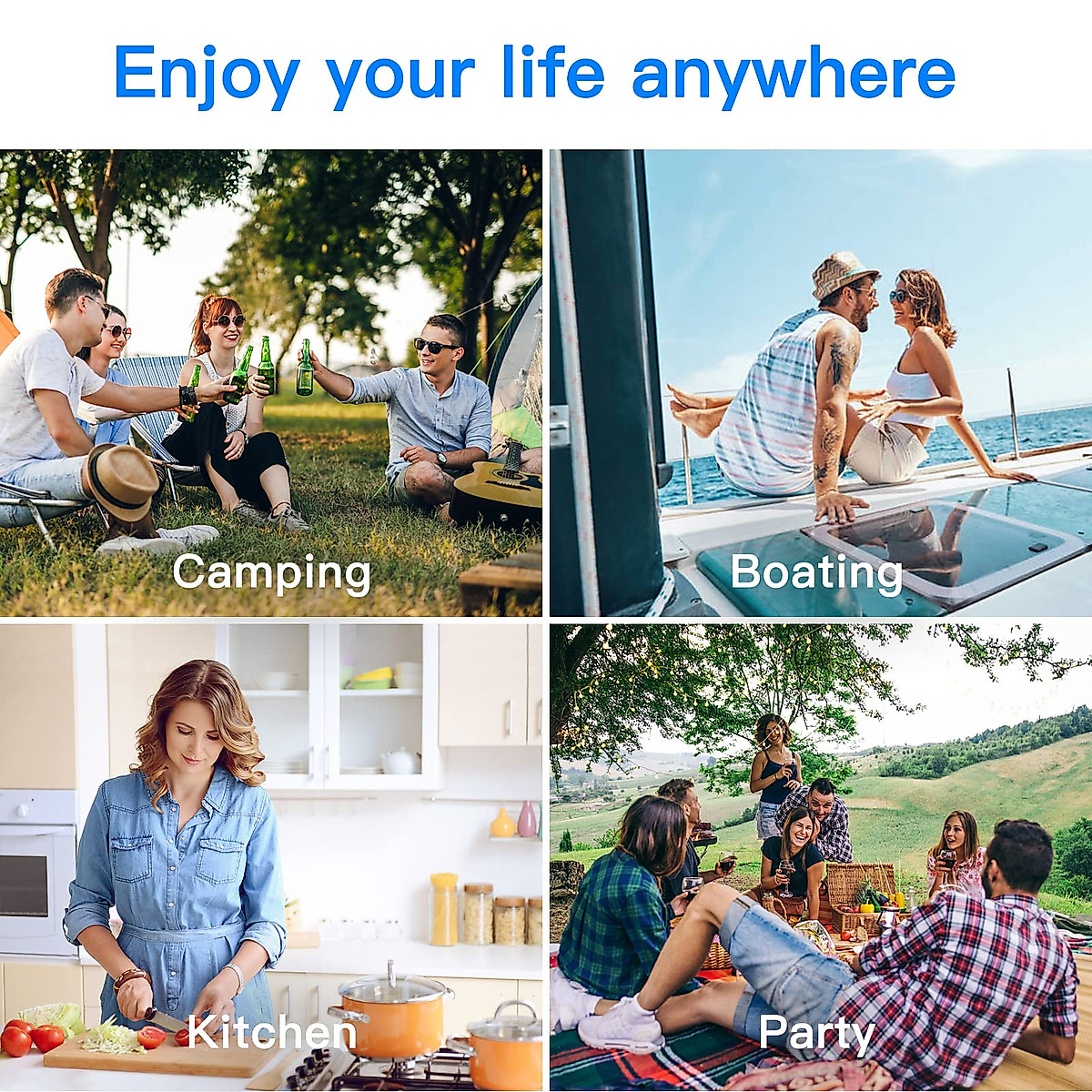 【Upgraded】BODEGACOOLER 12 Volt Car Refrigerator, Portable Freezer, Car Fridge Dual Zone WIFI APP Control, 80 Quart(75L) -4℉-68℉ Cooler, 12/24V DC and 100-240V AC, for Travel, Camping, Outdoor,RV