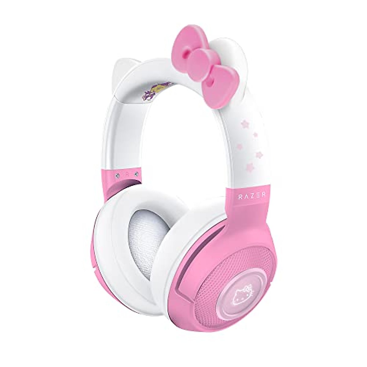 Razer Kraken BT Headset: Bluetooth 5.0-40ms Low Latency Connection & Friends Edition & DeathAdder Essential + Goliathus Medium Bundle: 6400 DPI Optical Sensor - 5 Programmable Buttons