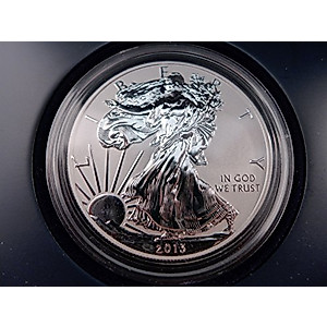 2013 W Silver Eagle Two coin West point mint reverse proof set